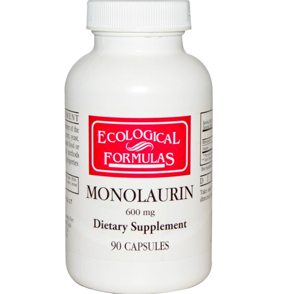 1Source | Cardiovascular Research Ltd Ecological Formulas Monolaurin 600 Mg