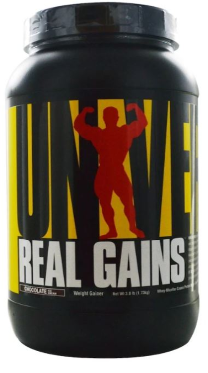 1Source | Universal Nutrition Real Gains Weight Gainer Chocolate Ice Cream