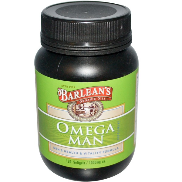 1Source | Barlean'S Omega Man Supplement 1,000 Mg