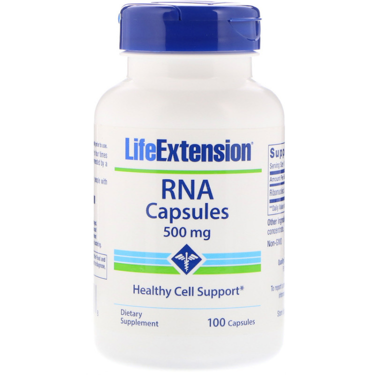 1Source | Life Extension RNA Capsules 500 Mg