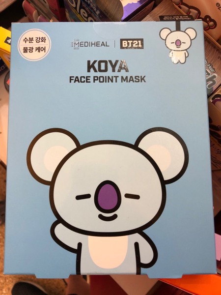 1Source | MEDIHEAL X BT21 KOYA FACE POINT MASK