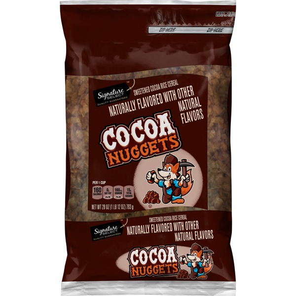 1Source | SWEETENED COCOA RICE CEREAL NUGGETS