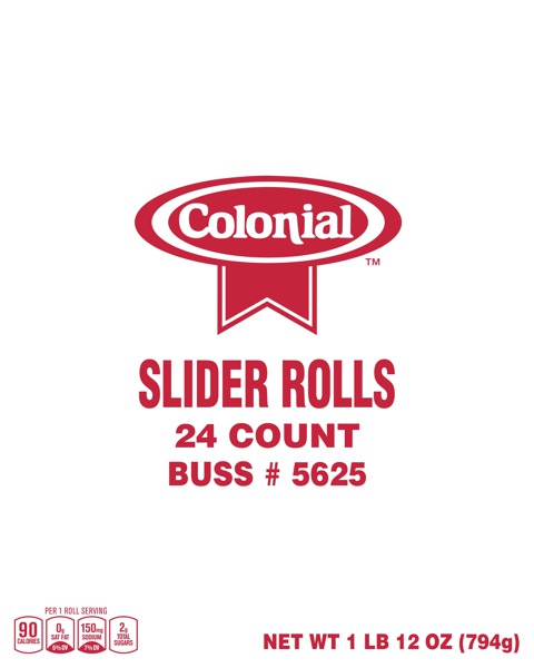 1Source | Colonial SLIDER ROLLS