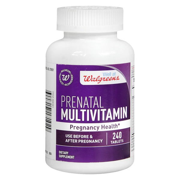 1Source | Walgreens Prenatal Multivitamin Pregnancy Health, Tablets