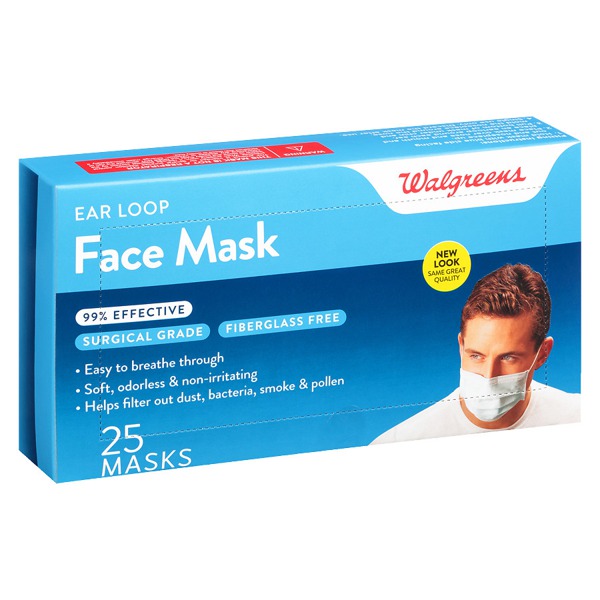 1Source | Walgreens Earloop-Style Face Mask