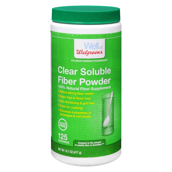 1Source | Walgreens Clear Soluble Fiber Supplement Powder