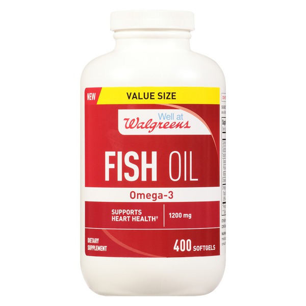 1Source | Walgreens Fish Oil 1200 Mg Supplement