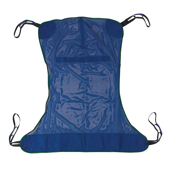 1Source | Drive Medical Mesh Full Body Patient Lift Sling Large Blue