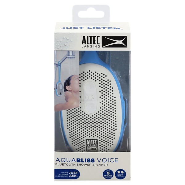1Source | Altec Lansing Aqua Bliss Voice Bluetooth Shower Speaker