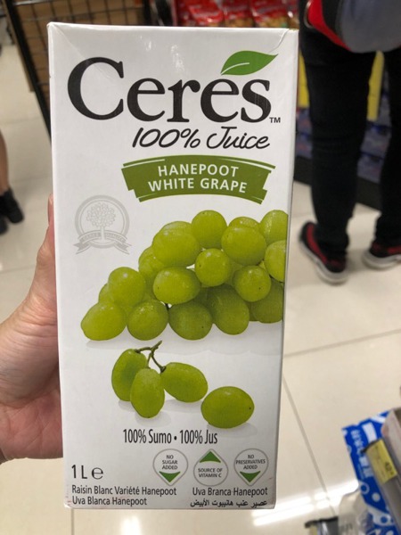 1Source | Ceres Hanepoot White Grape Juice