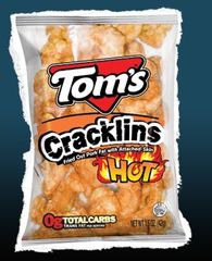 1Source | Tom'S Pork Skins, Hot Cracklins