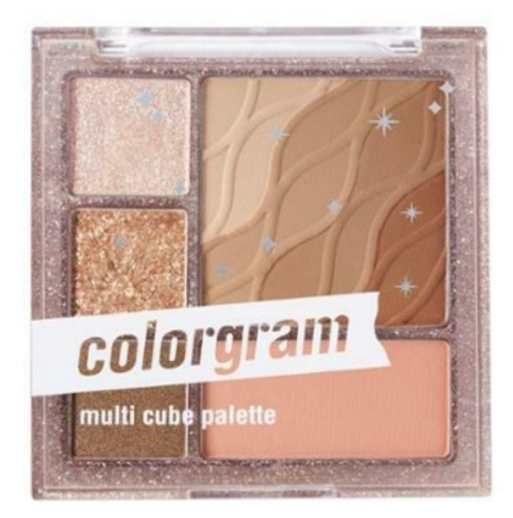1Source | Colorgram Multi Cube Palette 5 Colors 01 Basic Cube