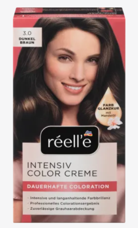 1Source | Reell'E Intensiv Color Creme Dunkelbraun