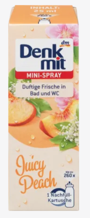 1Source | Denkmit Mini Spray Juicy Peach Refill Pack