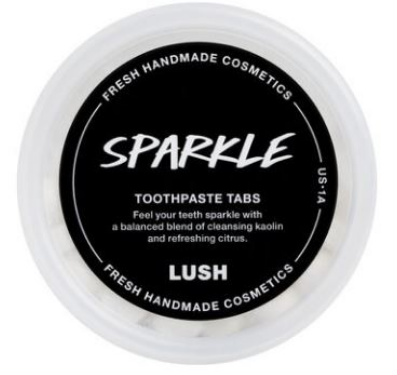 1Source | Lush Sparkle Toothpaste Tabs