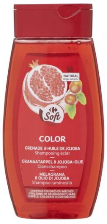 1Source | Carrefour Soft Color Grenade & Huile De Jojoba Shampooing Eclat