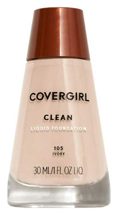 1Source | Covergirl Clean Liquid Foundation 105 Ivory