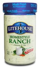 1Source | Litehouse Homestyle Ranch Dressing, 13Oz